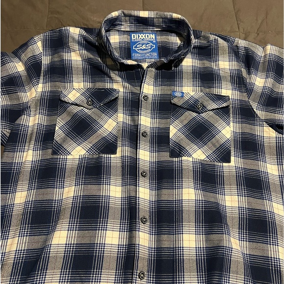 DIXXON | Shirts | Dixxon Flannel Ss Cycle Xxl | Poshmark
